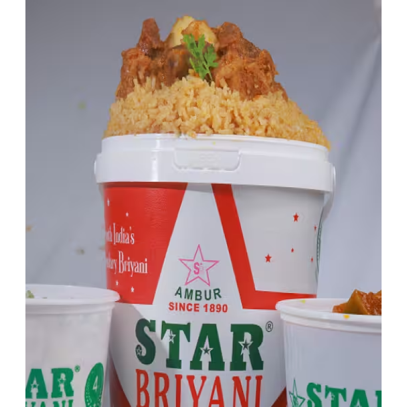Mutton Bucket Briyani (Medium 6-7pax)